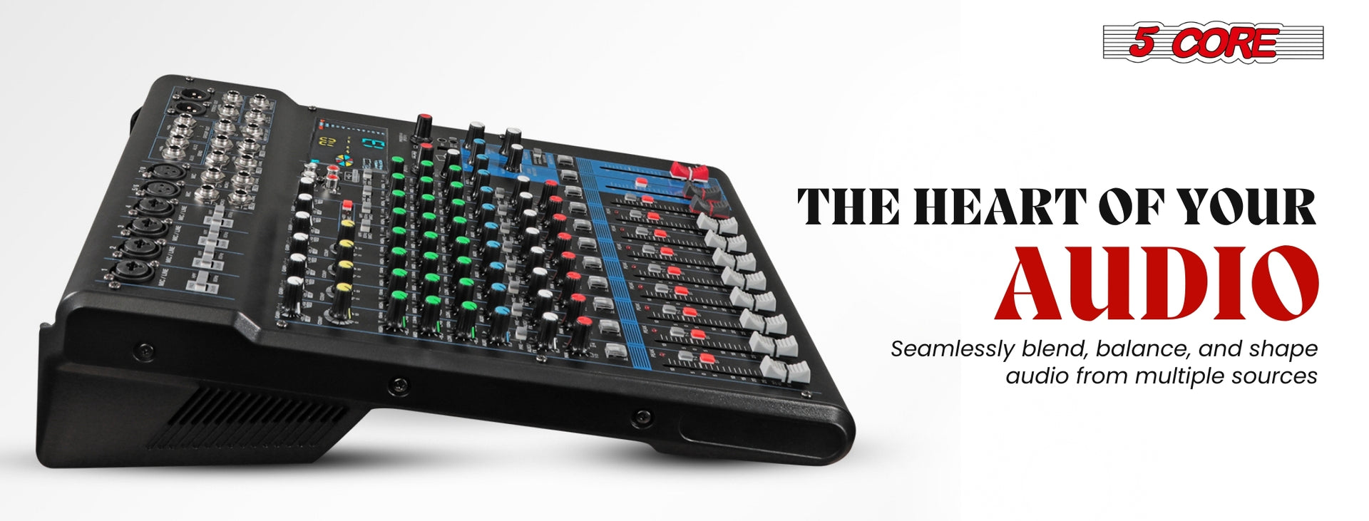 Pro audio equipments buy them online directly from 5 Core