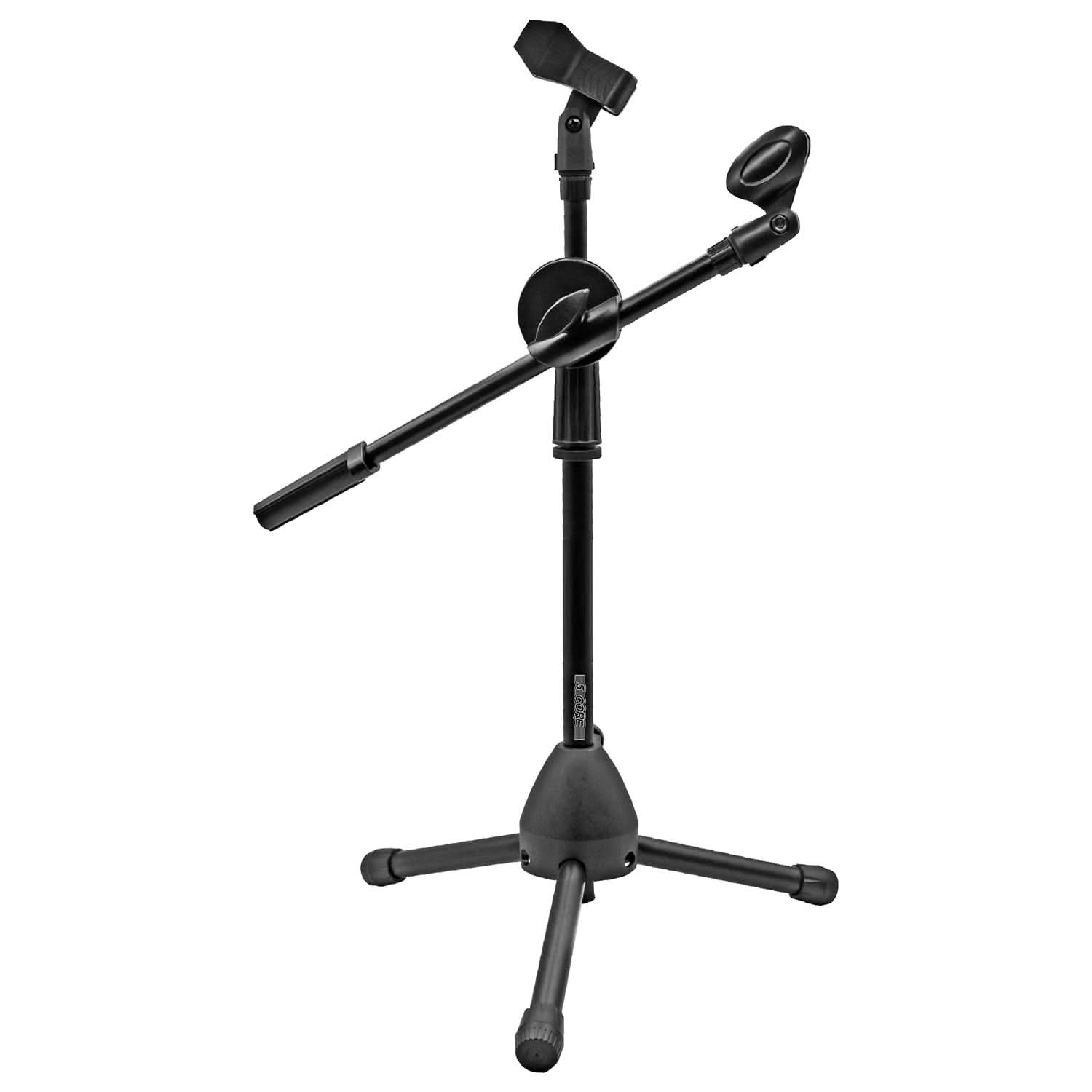 Short Adjustable Microphone Stand | Compact Versatile - 5 Core